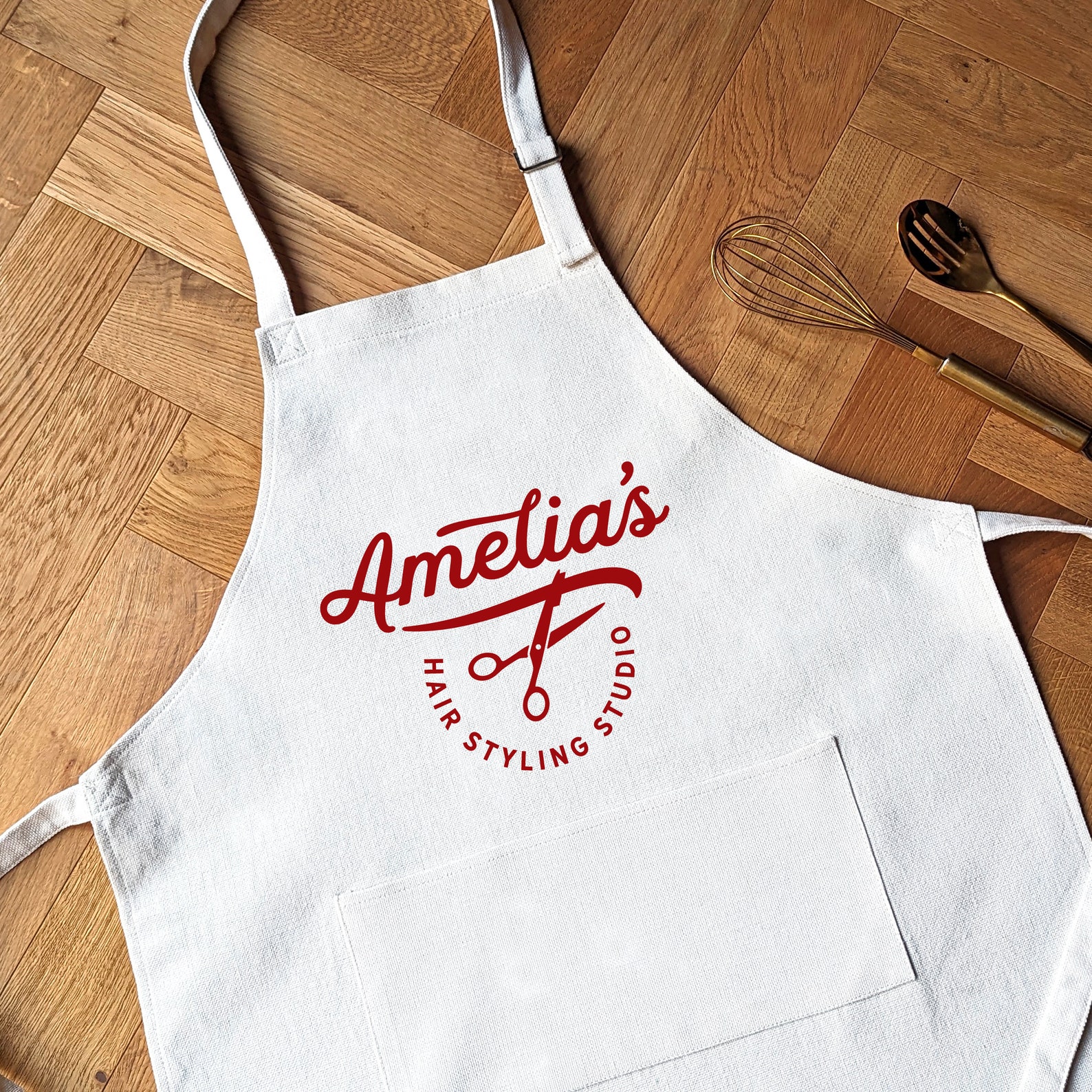 Custom Logo Aprons, Custom Branded Apron, Printed Logo Cake Shop ...