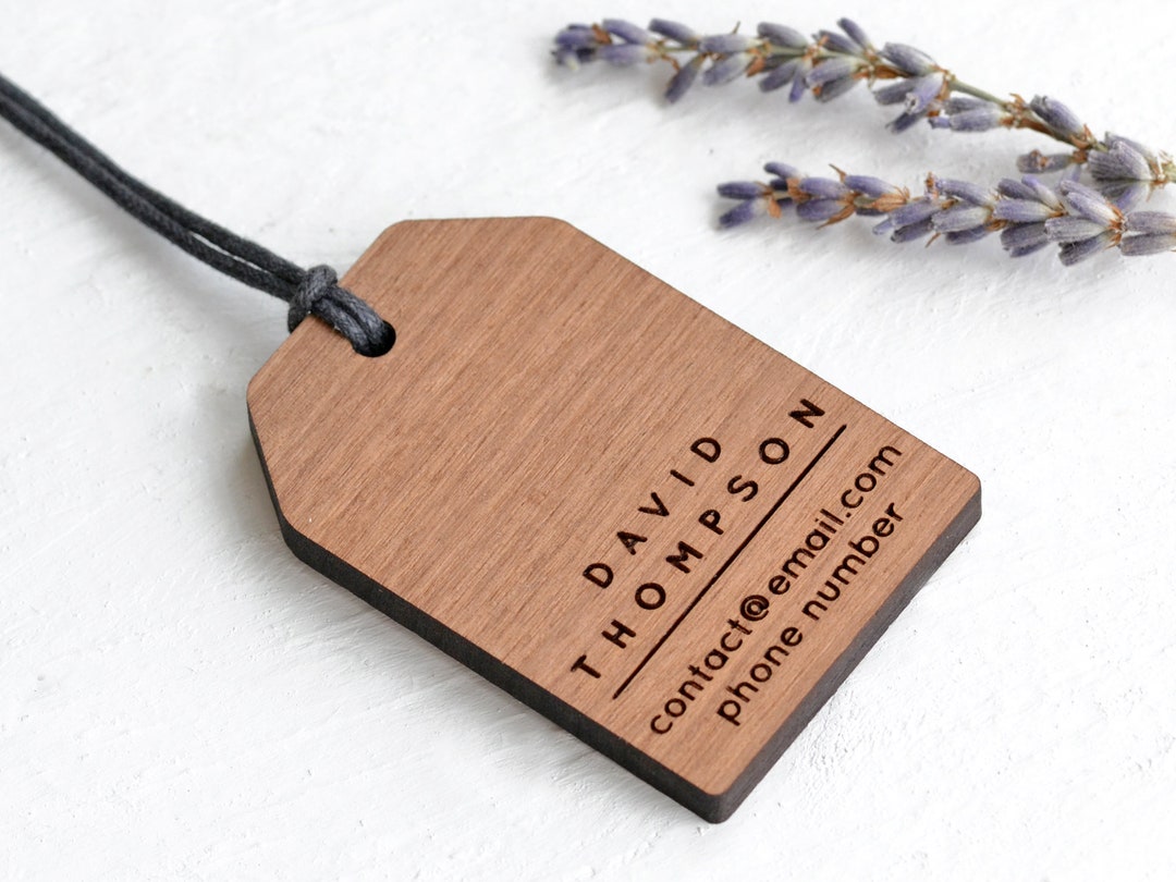 Personalised Luggage Tag, Wood Luggage Tag, Travel Gift, Gap Year New ...