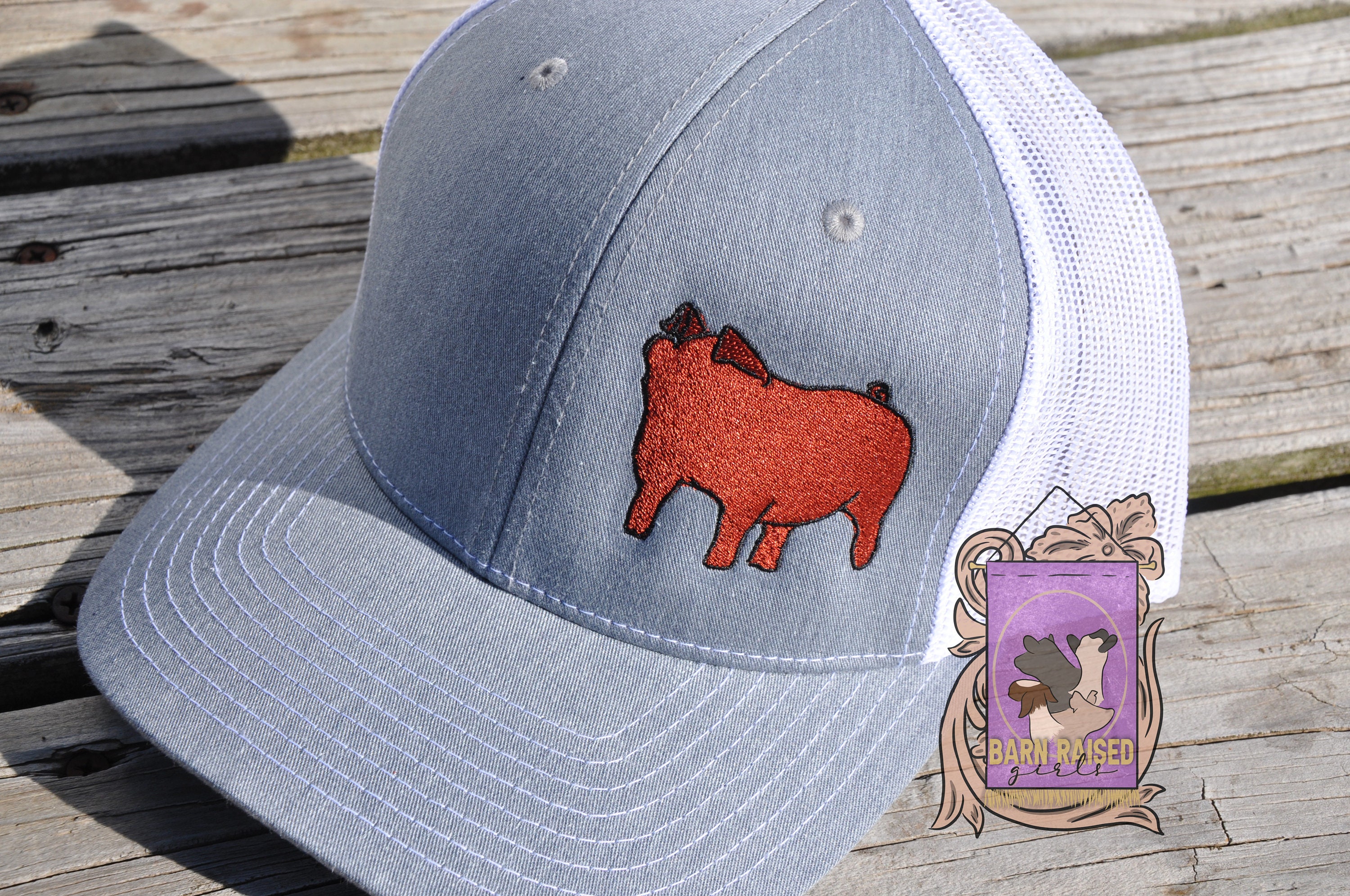 Show Pig / Stockshow Hat / Show Dad / Show Kid / Stockshow - Etsy
