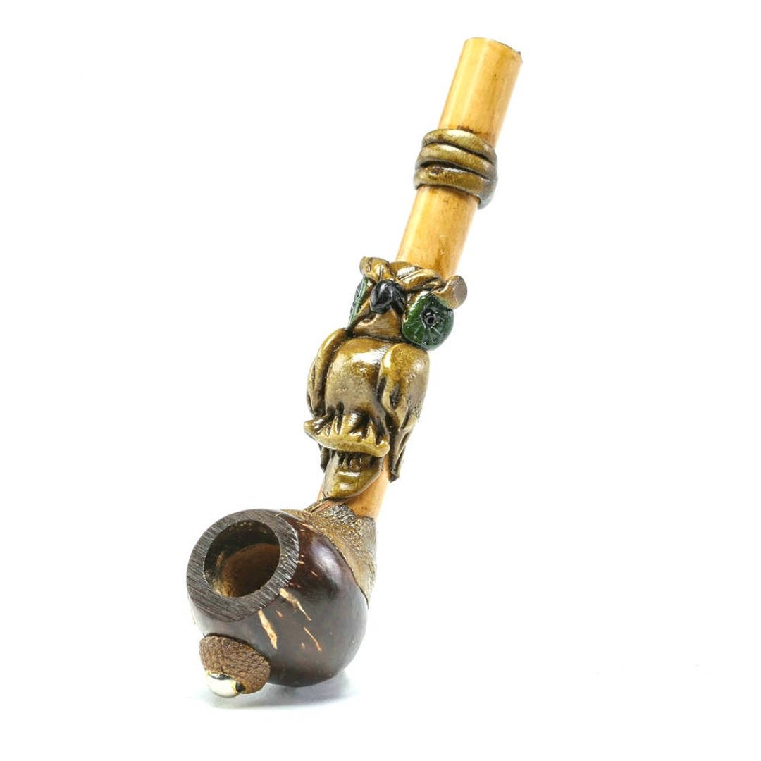 Owl Smoking Pipe Smoking Pipe With Owl Handmade Pipe Tobacco Pipe ...