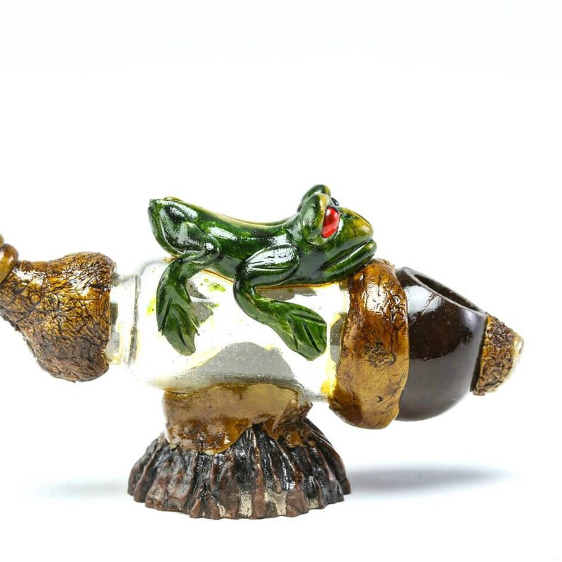 Smoking Pipes Hand Pipe Frog Glass Pipe Smoking Bowl - Etsy