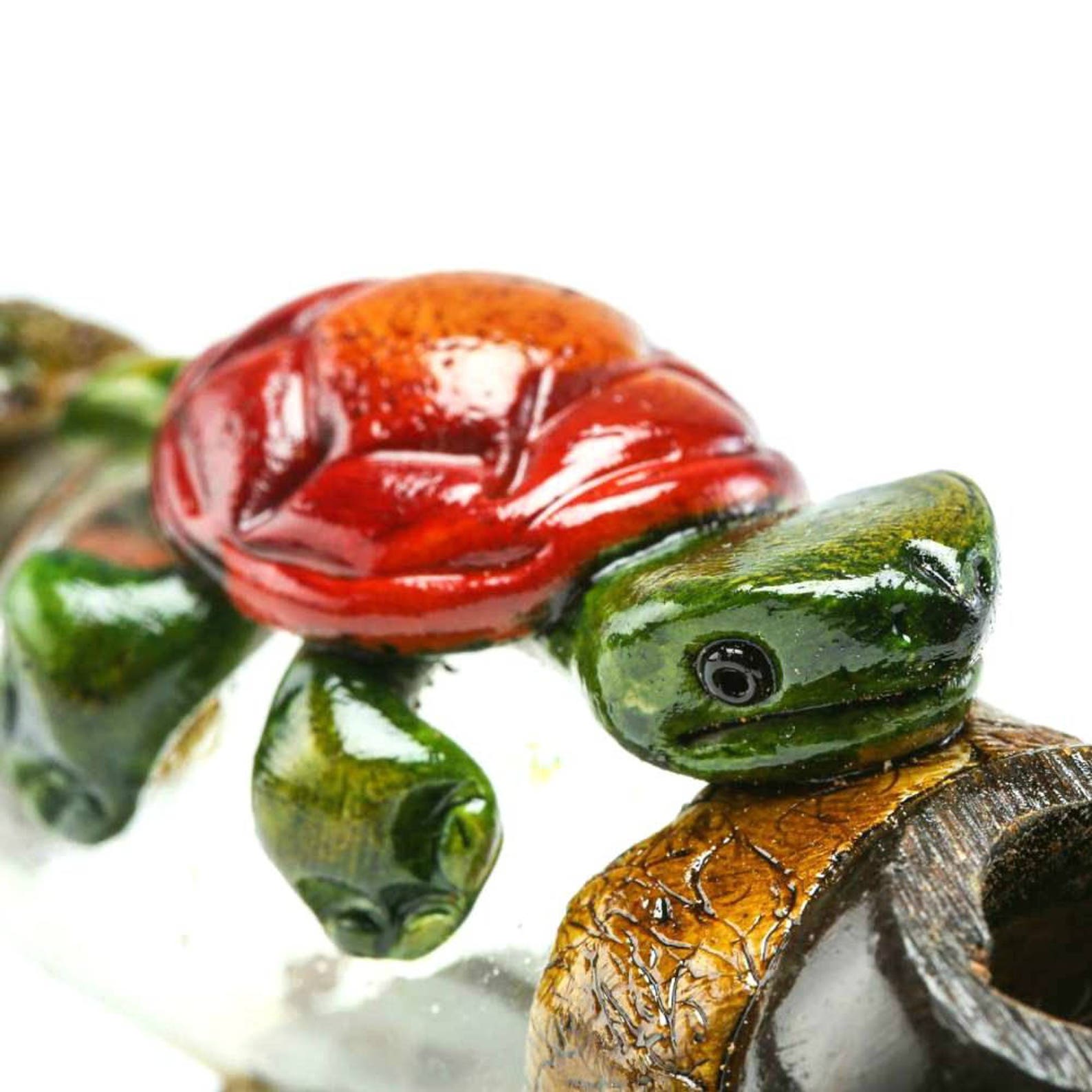 Turtle Glass Pipe Smoking Pipes Hand Pipe Smoking Bowl | Etsy