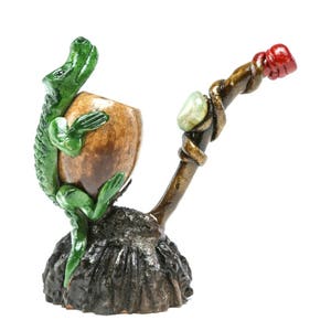 Crocodile Pipe | Smoking Bowl | Animal Pipe | Handmade Pipes Crafted in ...