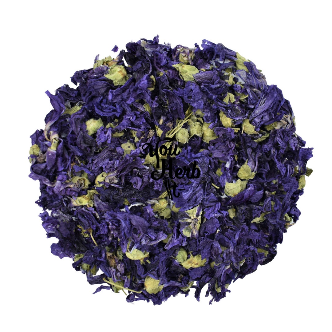 Blue Mallow Dried Whole Flowers Malva Sylvestris L. - Etsy