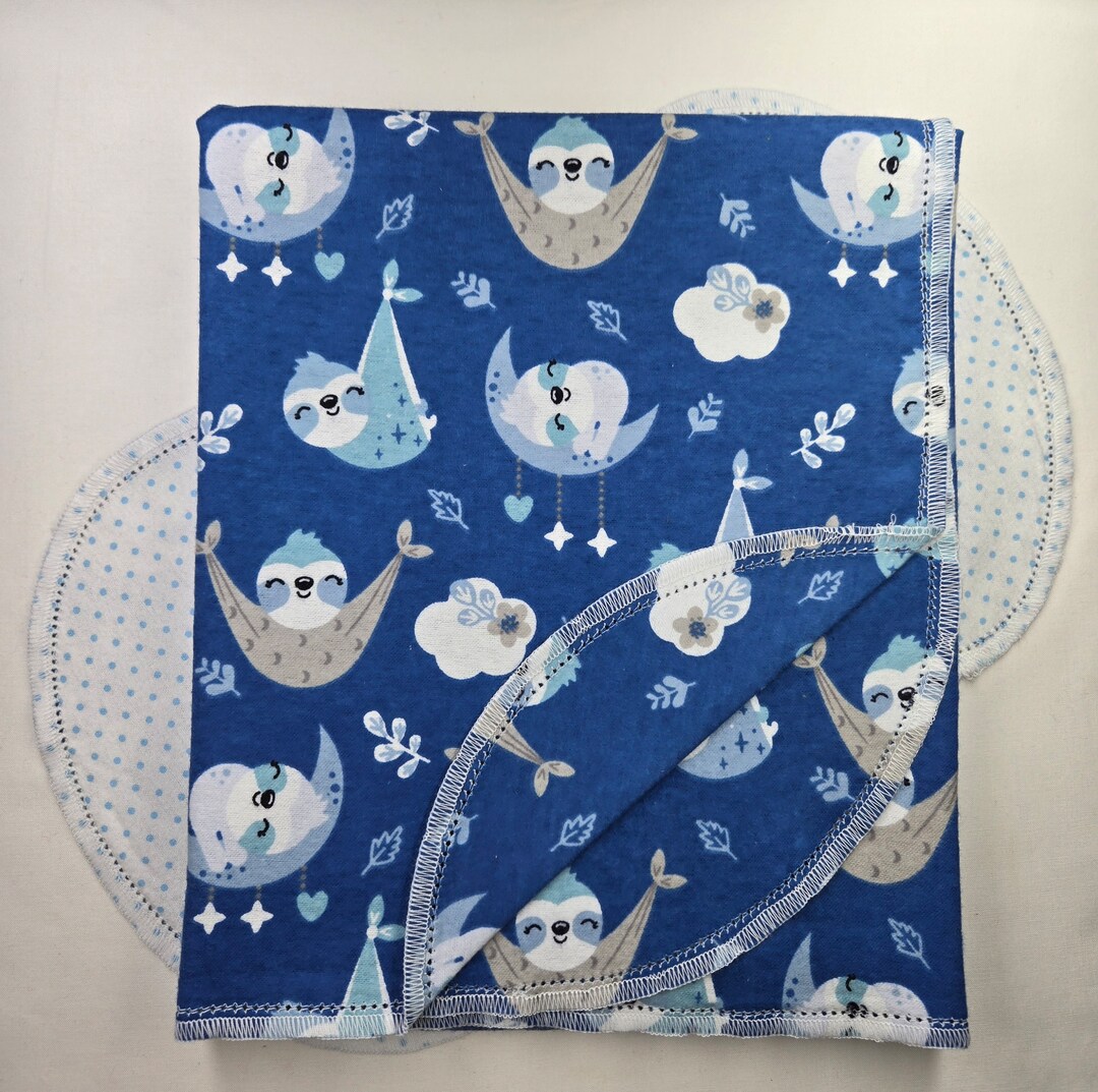 Take Your Time, Sloth, Turtle, Snail, Hemstitch Flannel Baby Blanket ...