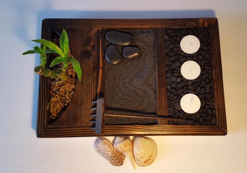 Zen Garden Kit Deluxe Zen Garden Kit Rock Garden Japanese - Etsy Canada