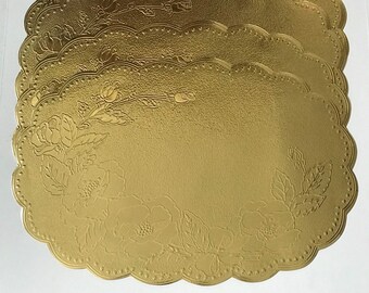 Vinyl Placemats Gold - Etsy
