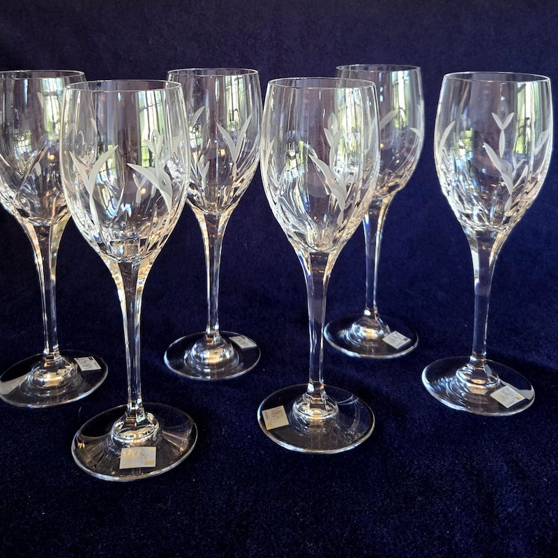 Mikasa Calla Lily Crystal - Etsy