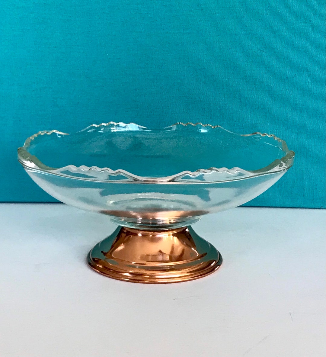 Princess House Copper Pedestal Candy Dish Princess House Copper Bottom ...