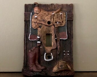 Western Switch Plate Cover - Etsy