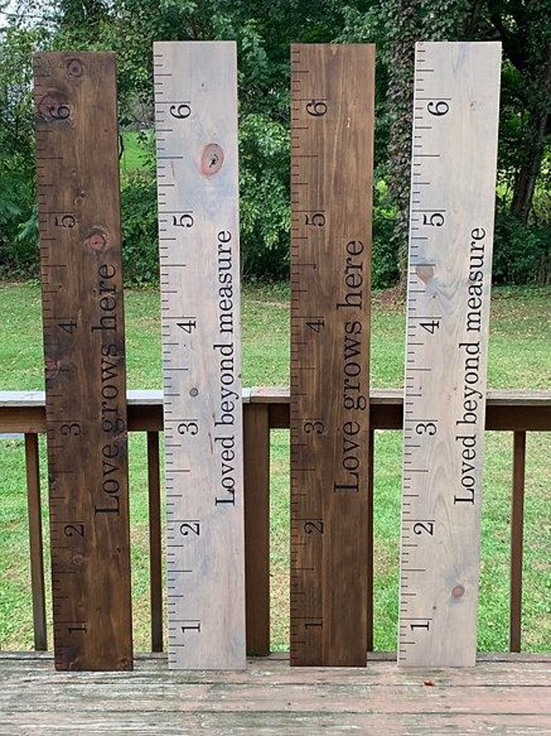 Growth Chart Ruler - Etsy