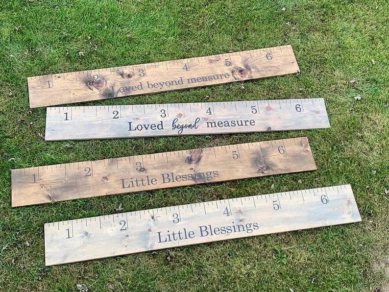 Growth Chart Ruler - Etsy