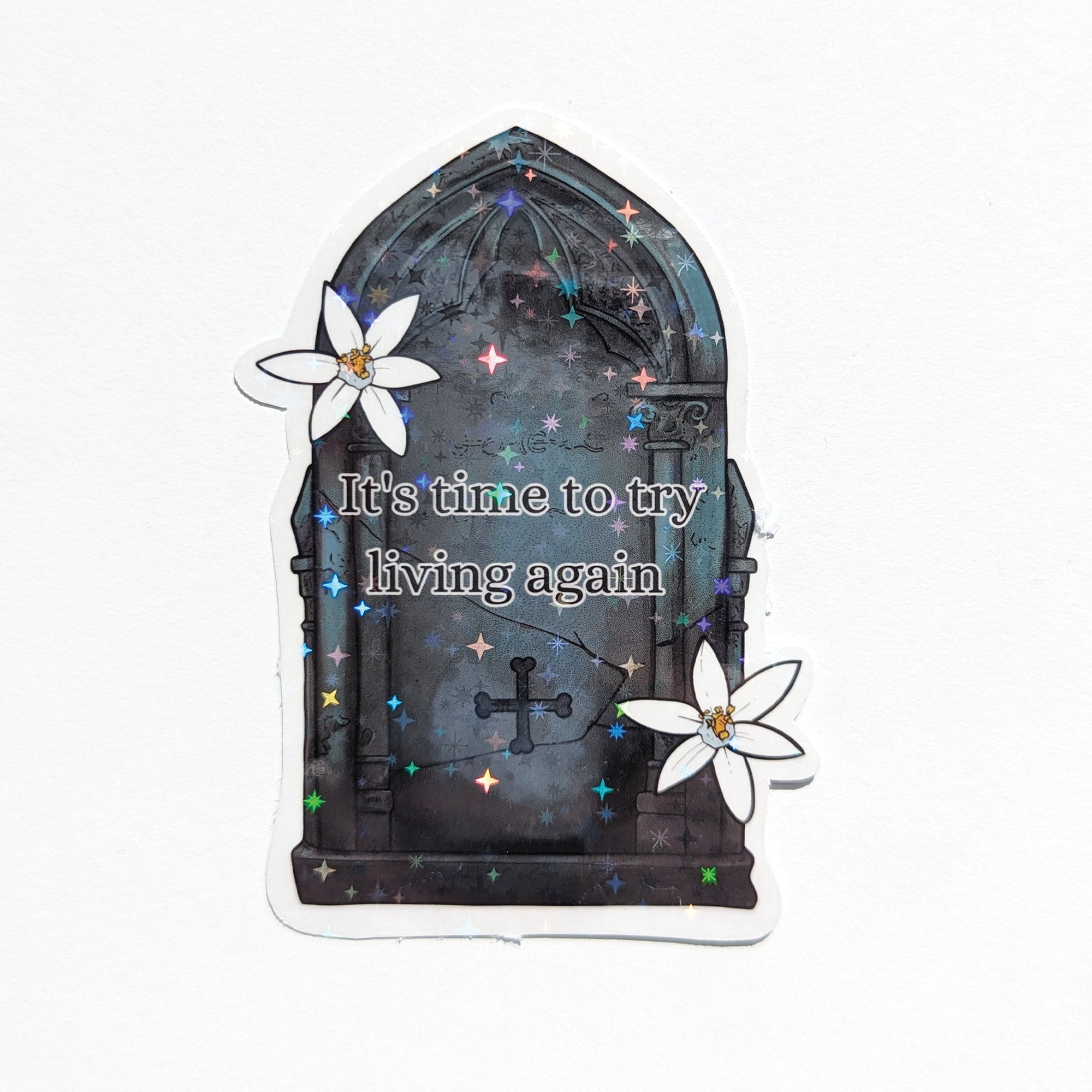 Astarion / Grave / Dagger BG3 Baldur's Gate 3 Handmade Die Cut Sparkle ...
