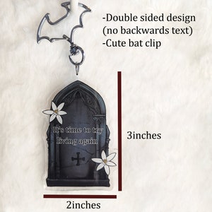 Astarion It's Time to Try Living Again Gravestone Acrylic Keychain ...