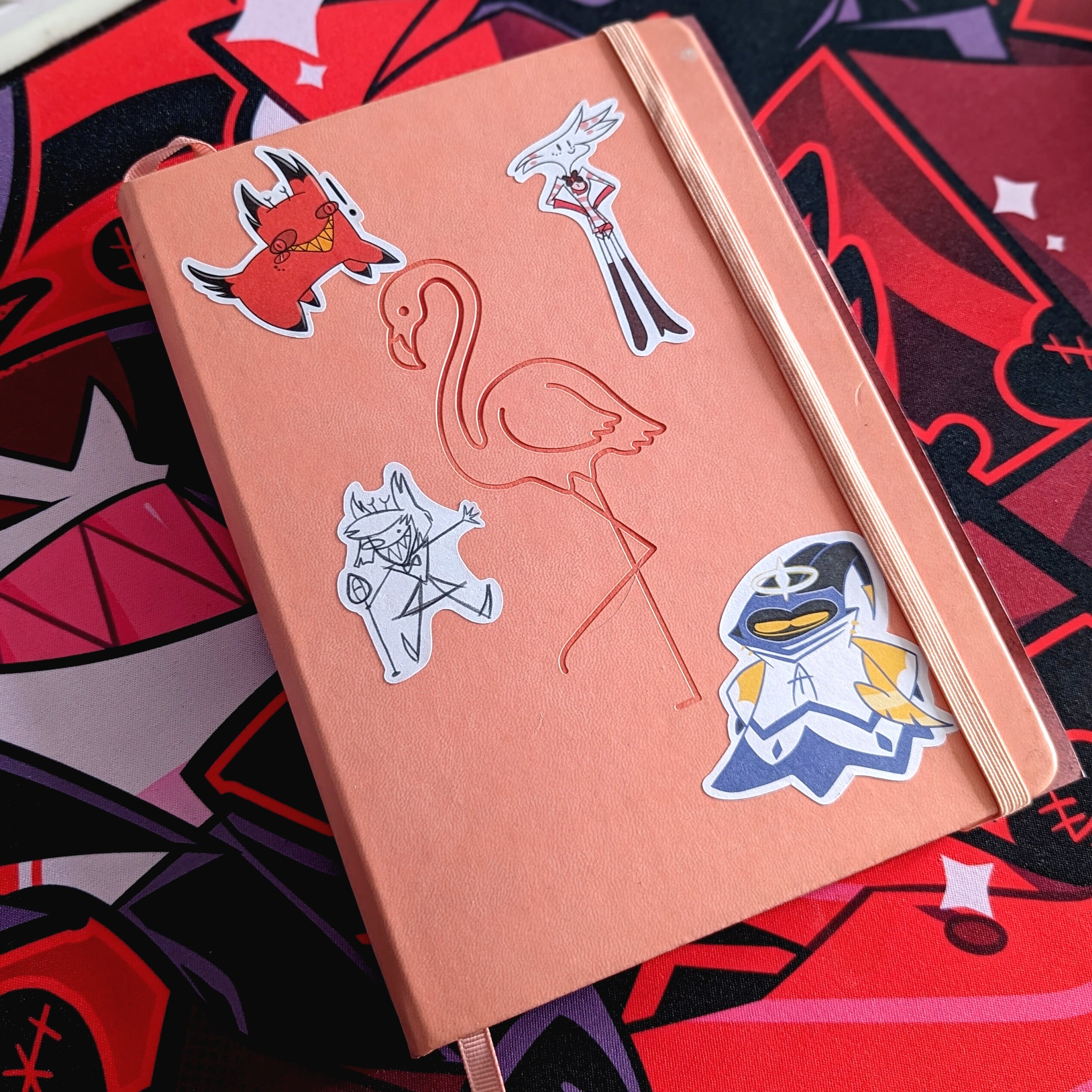 Hazbin Hotel Meme Sticker Sheet Matte Paper Stickers Squished Adam ...