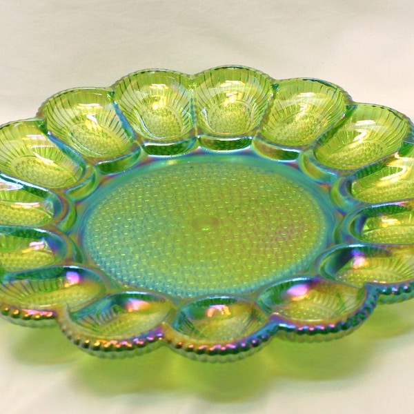 Indiana Glass Egg Plates - Etsy