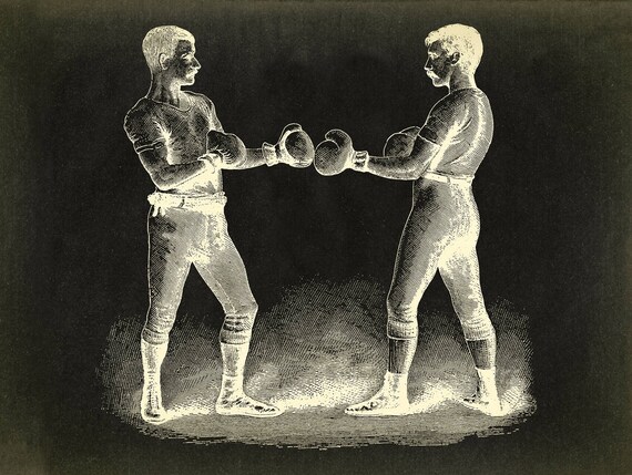 Vintage Boxing Art