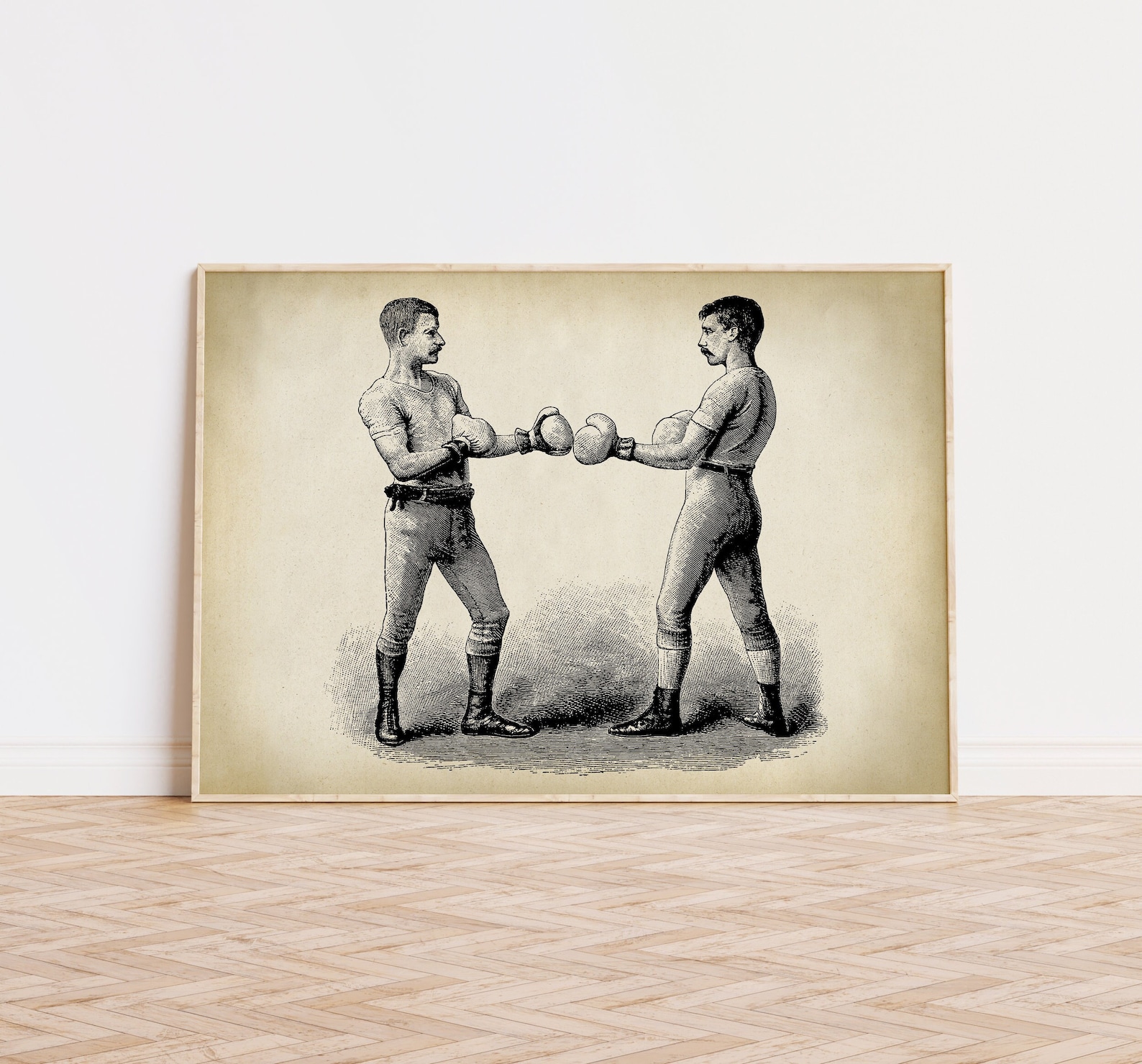 Boxing Poster Art Print Male Sport Wall Art Vintage Boxing - Etsy