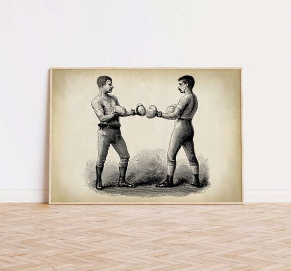 Vintage Boxing Art