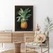 PINEAPPLE Botanical Poster, Tropical Fruit Print, Botanical Print on ...