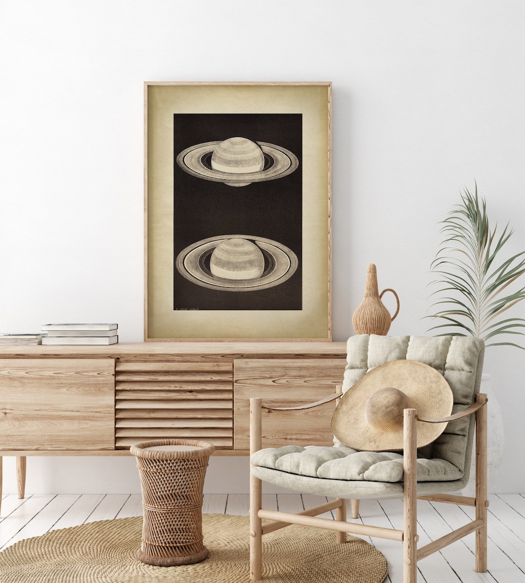 SATURN PRINT, Astronomy Print, Astronomy Chart, Astronomy Poster ...
