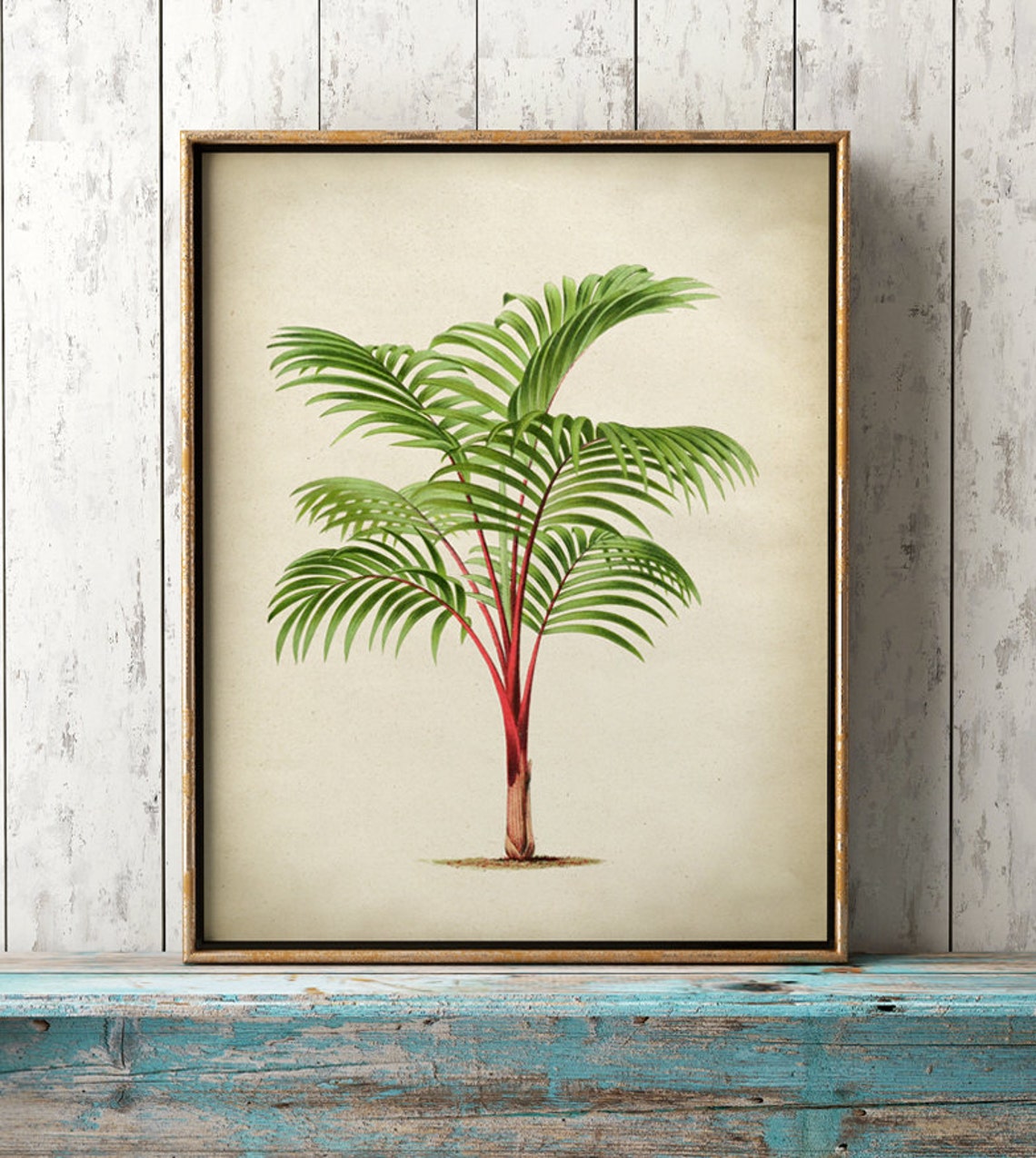 Palm Botanical Print SET of 2 Palm Print Palm Tree Poster | Etsy