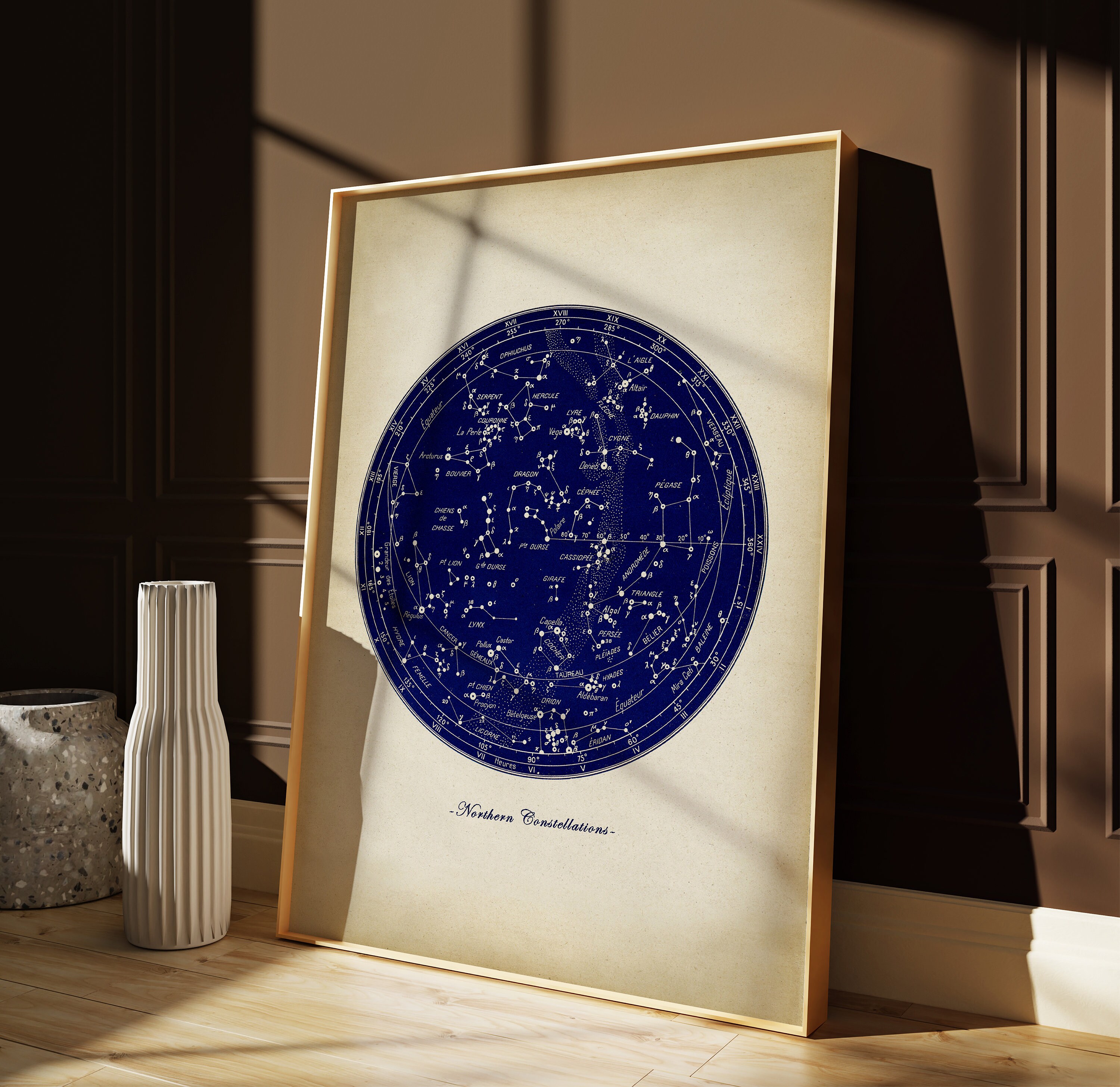 Northern Constellations Chart Print Stars Chart Star Print - Etsy