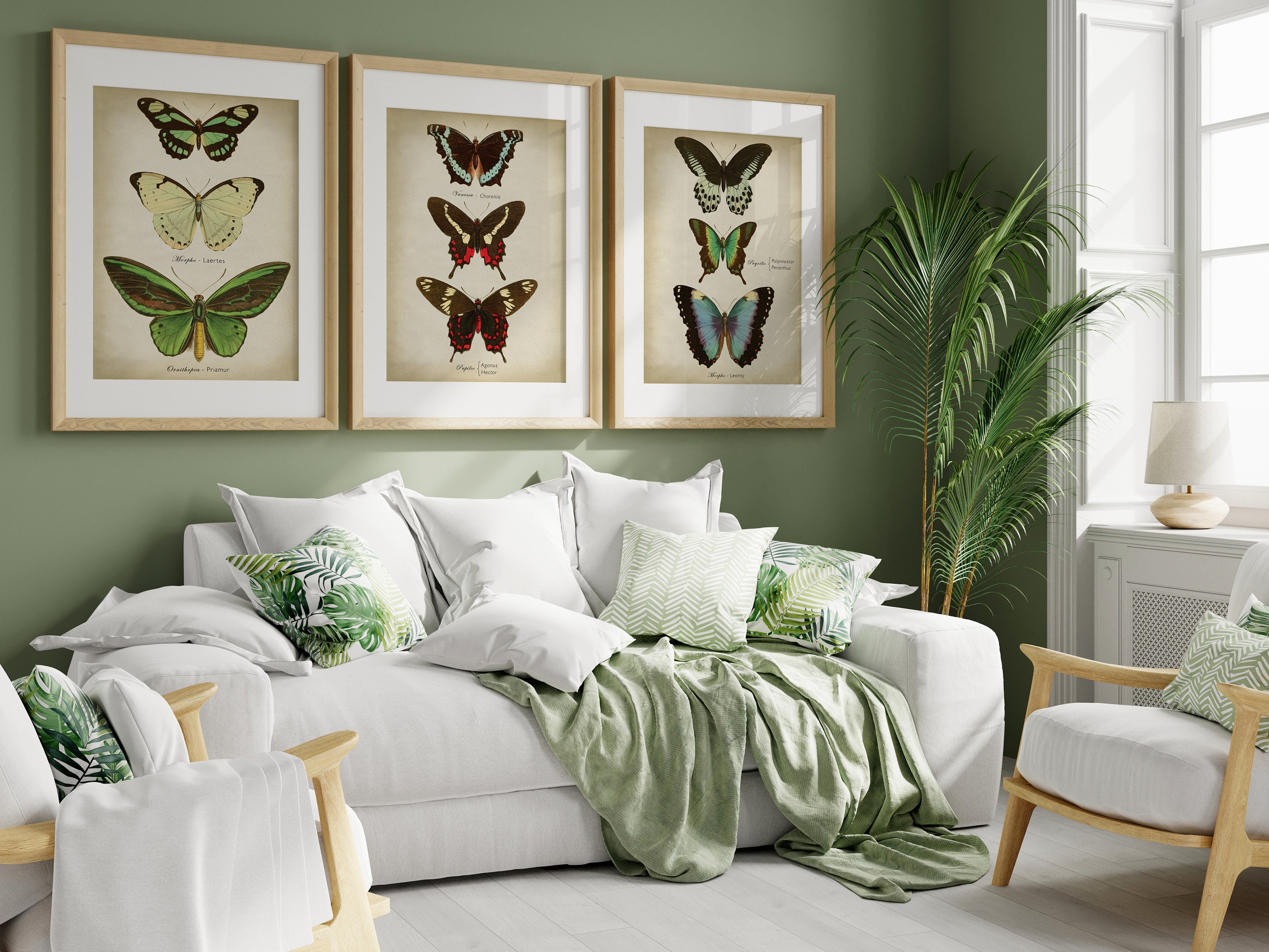 Butterfly Print Butterfly Poster Butterflies Wall Decor - Etsy