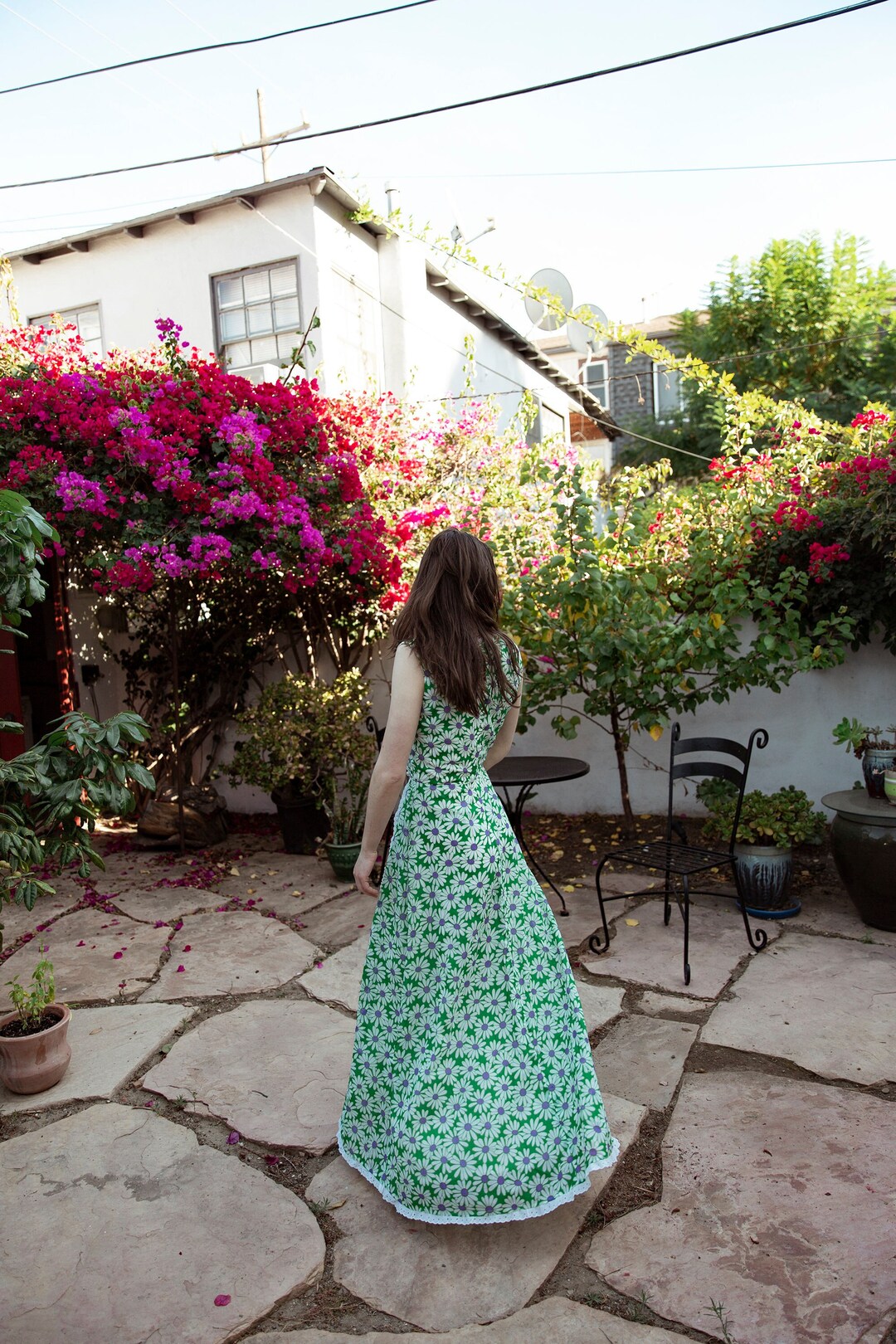 Dreamy 70s Vintage Daisy Dress - Etsy