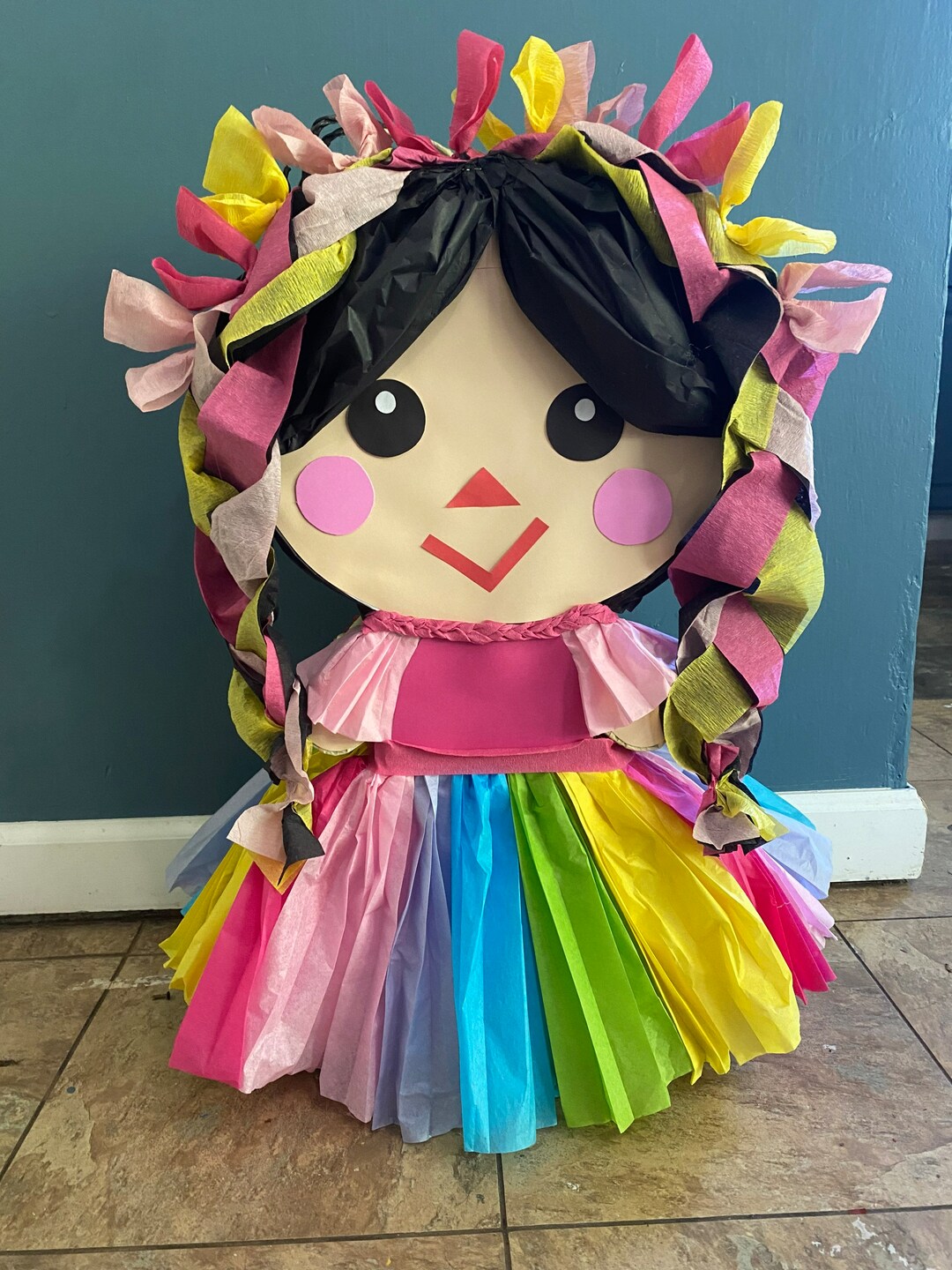 Mexican Doll Muñequea Piñata - Etsy