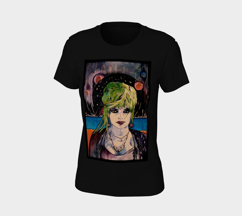 Nina Hagen Punk Kunstdruck T Shirt Etsyde