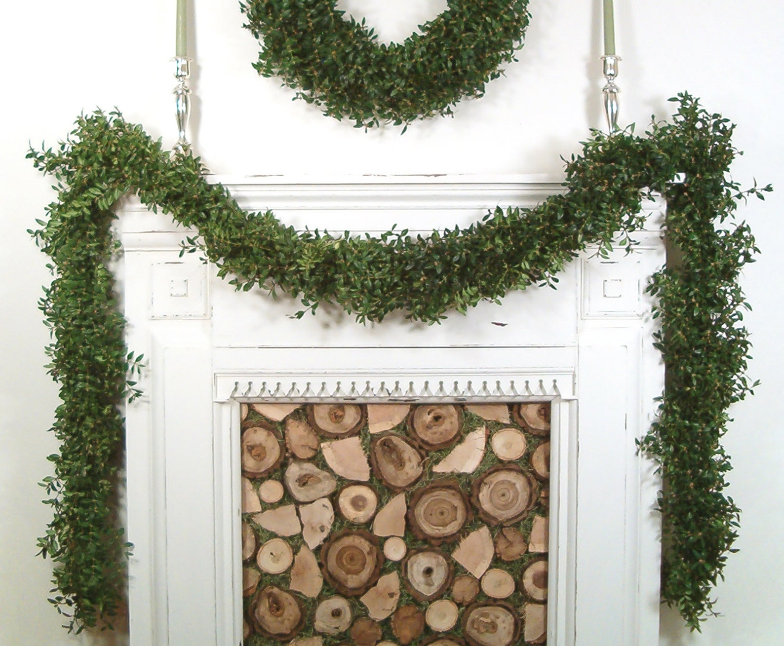 Christmas Garland Wedding Garland Boxwood Garland Fresh - Etsy