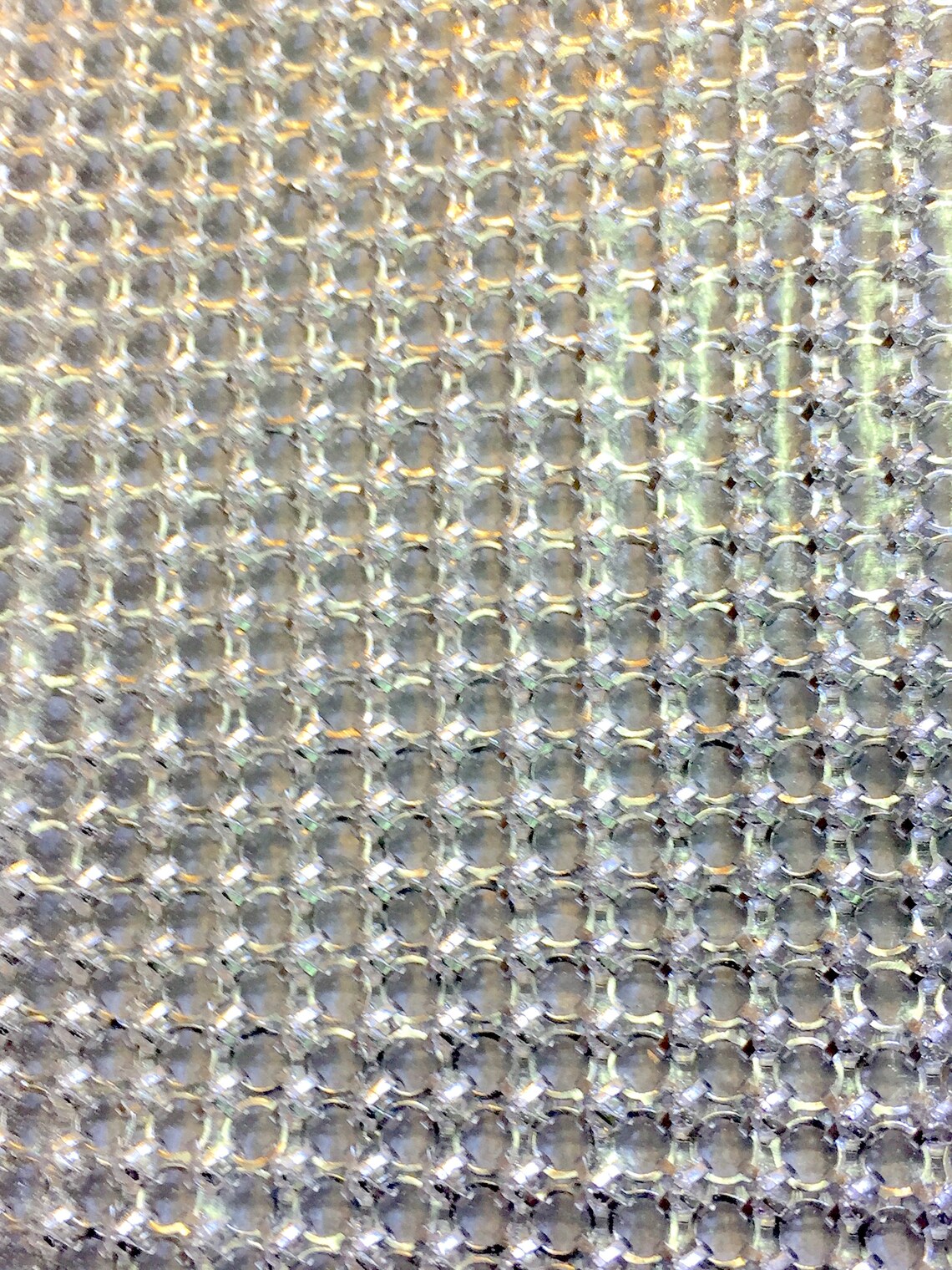 4mm Rhinestone Sheets / Rhinestone Fabric , 44 Inches Long and 16 ...