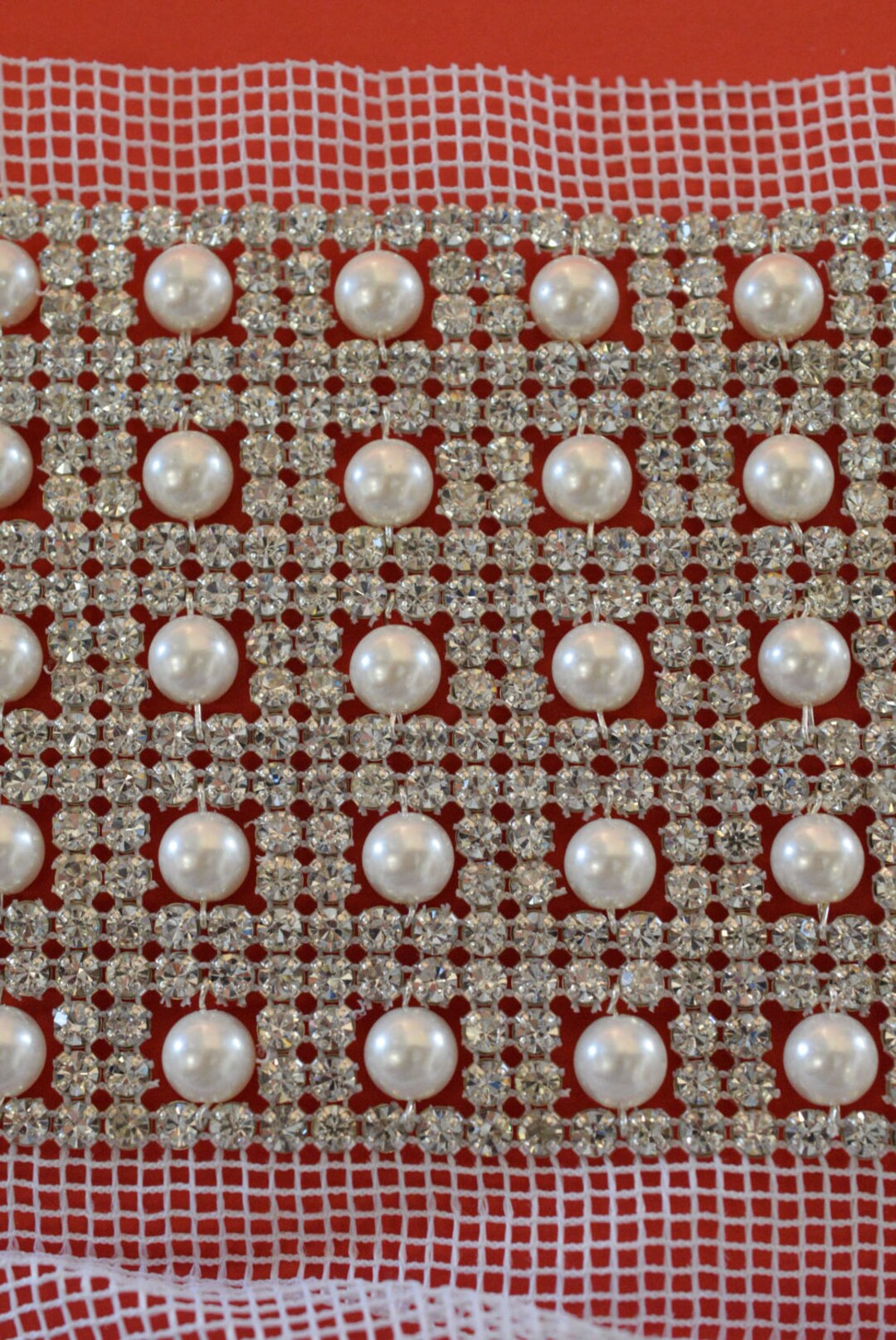 Crystal Rhinestone Trim by the Yard-wholesale Silver Bridal Banding-5 ...