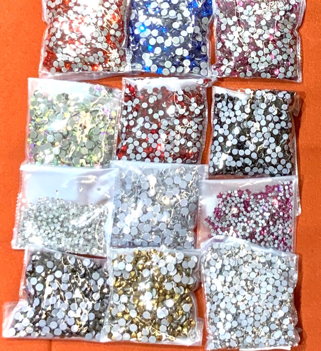 Sparkly Rhinestones Flat Back Sealed Factory Bag 1440 Swarovski Shine ...