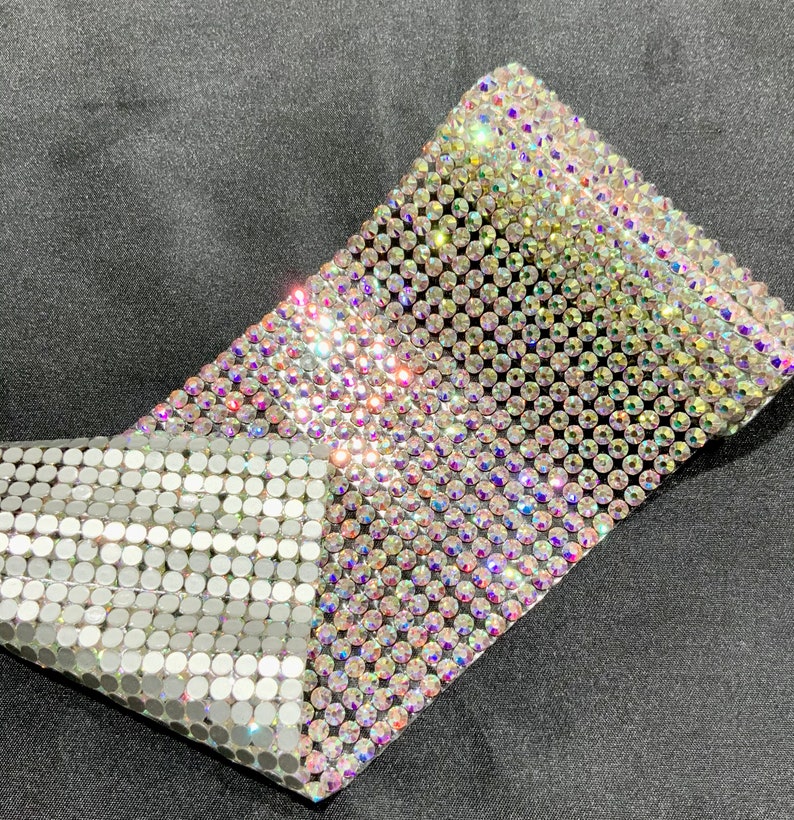 Rhinestone Sheets / Rhinestone Fabric 36 Inches Long and 4 - Etsy