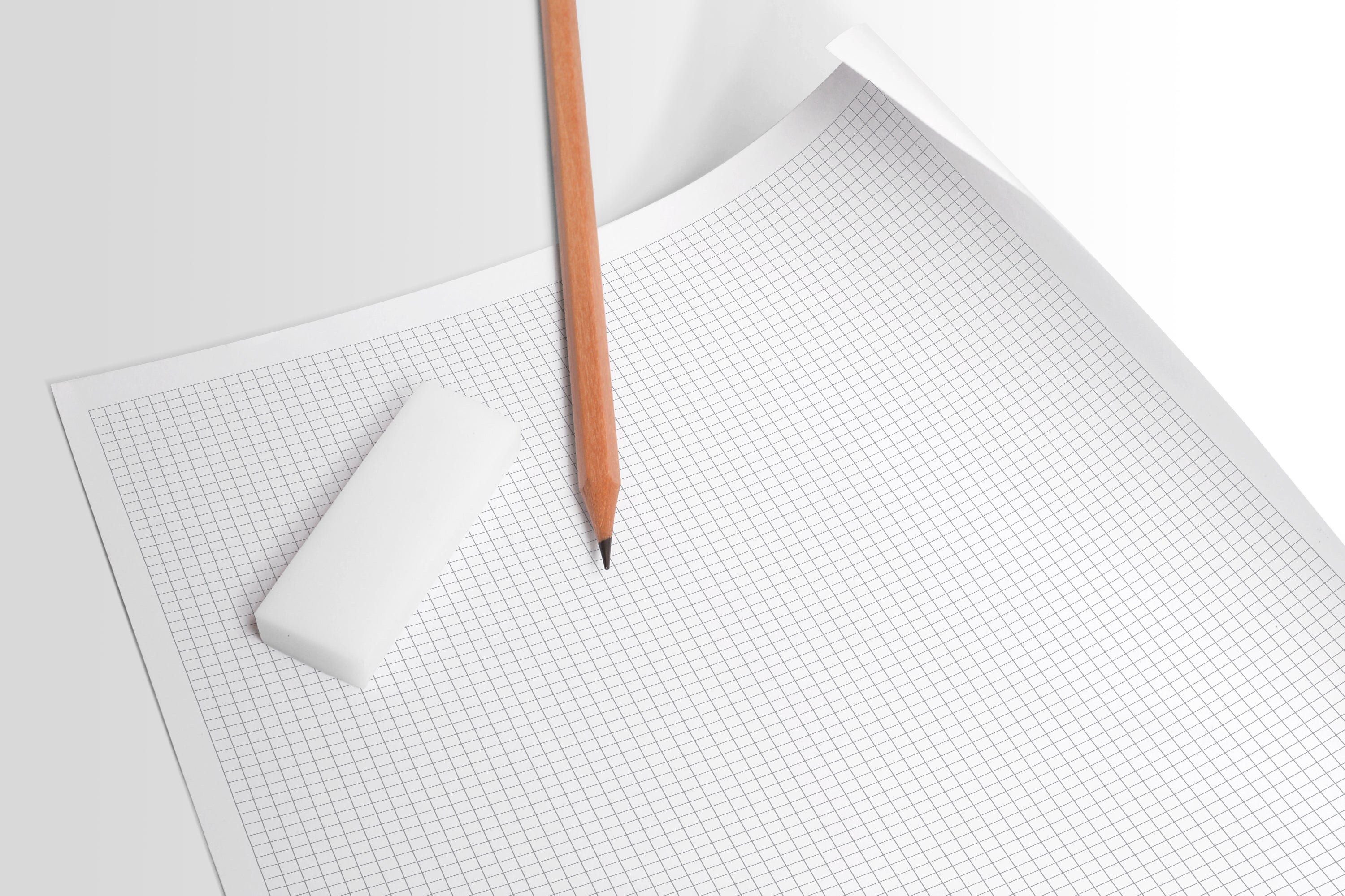 Grid Paper : 1/8" Box Grid. Multi-media Grid Paper for Pencil, Ink ...