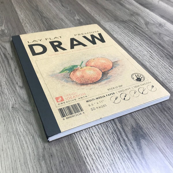 Drawing Sketch Book Large - Etsy