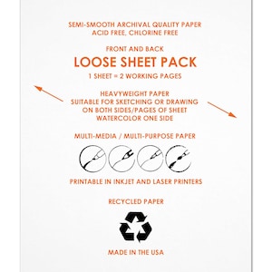 Grid Paper : 1/4" Box Grid. Multi-media Grid Paper for Pencil, Ink ...
