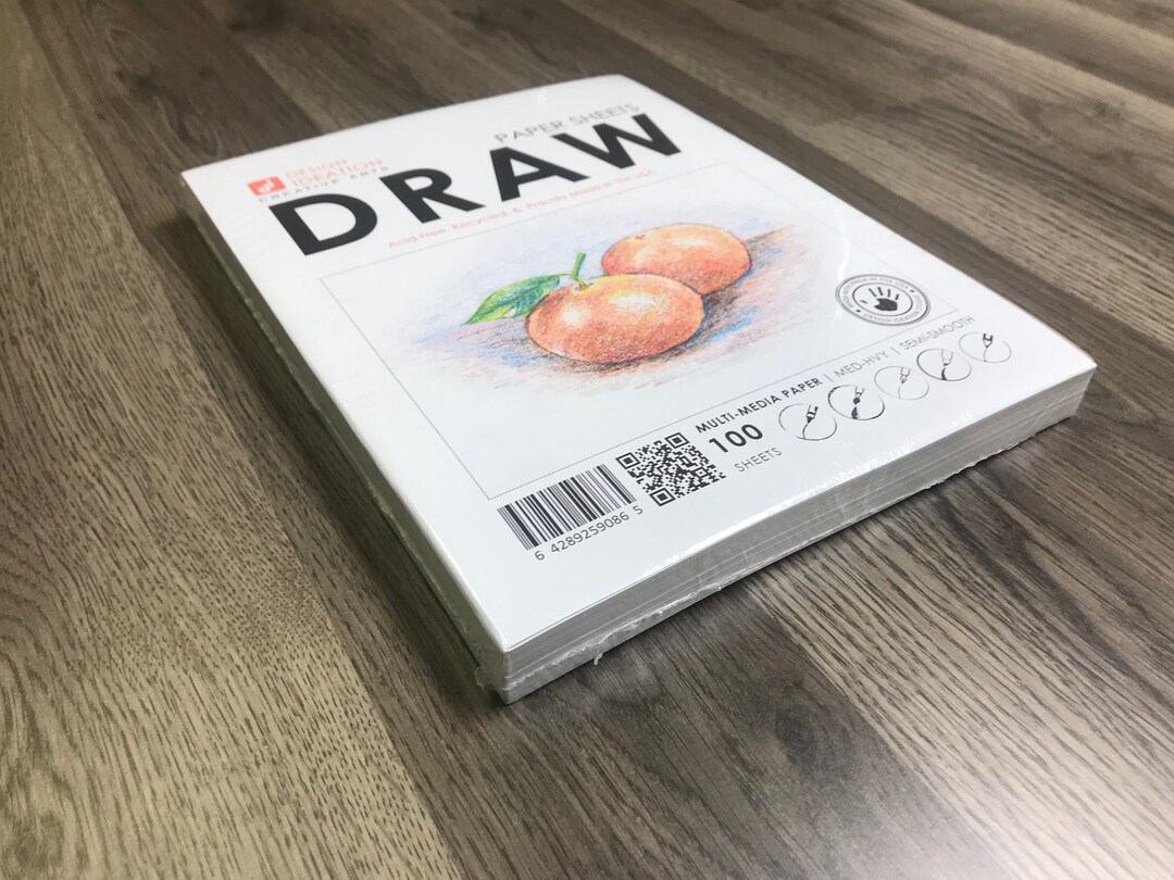 DRAWING Paper : Multi-media Paper Sheets for Pencil, Ink, Marker and ...