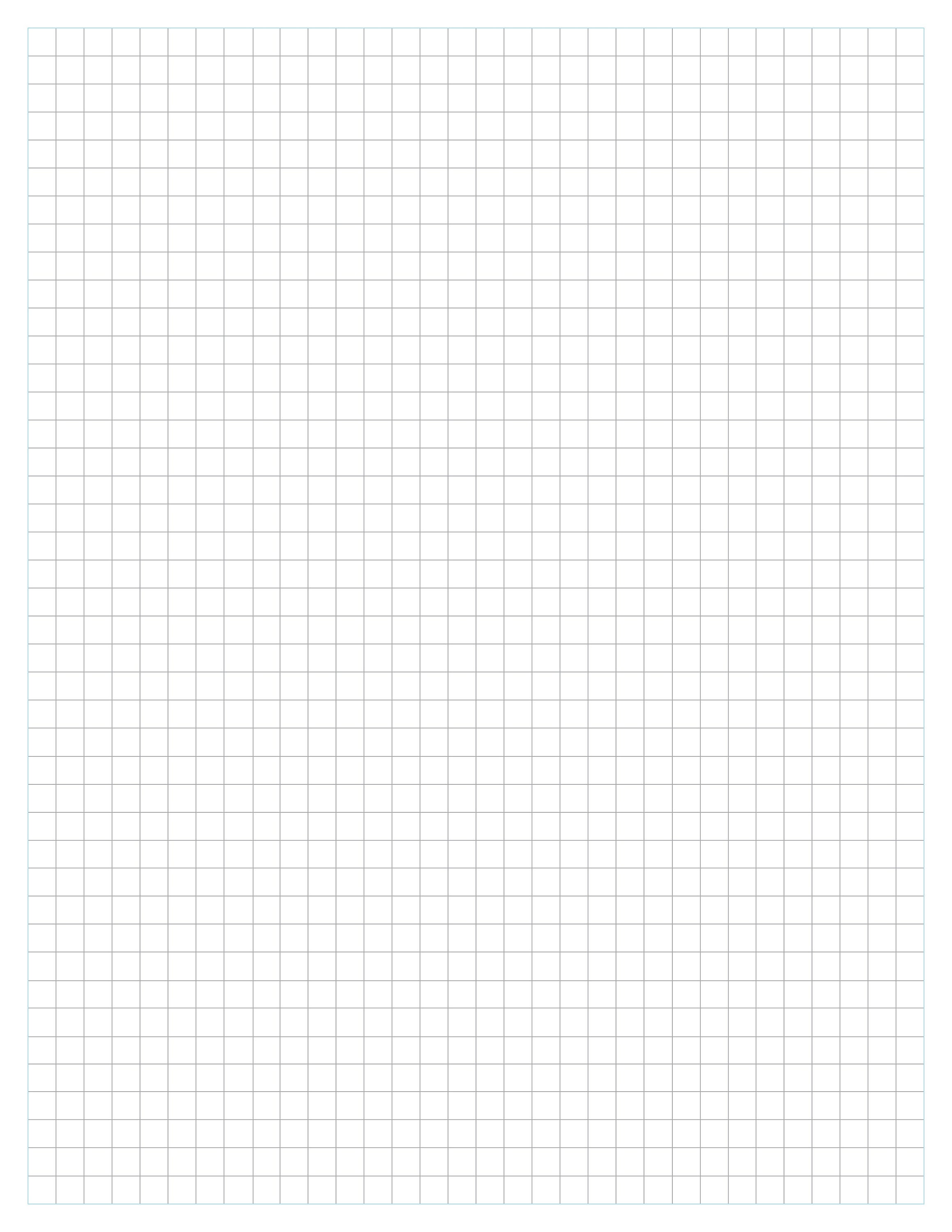 Grid Paper : 1/4" Box Grid. Multi-media Grid Paper for Pencil, Ink ...