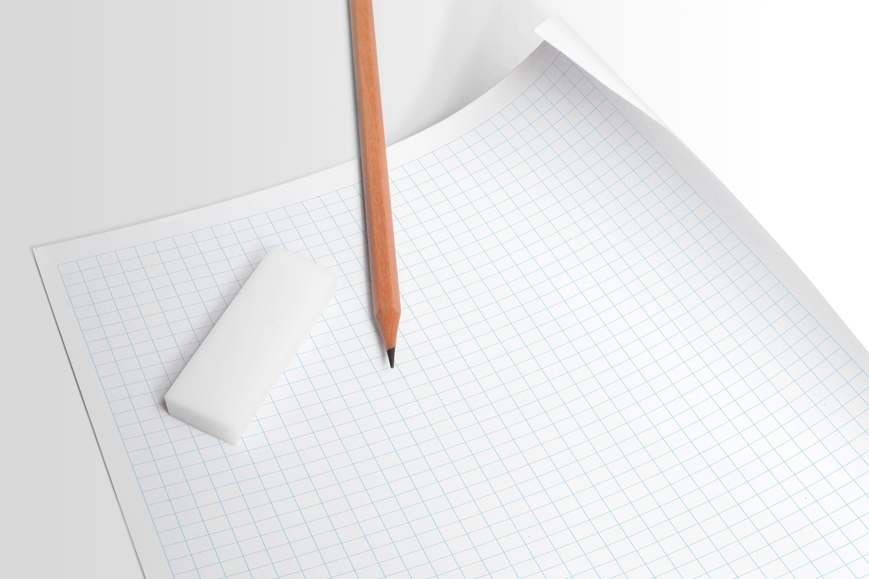 Grid Paper : 1/4" Box Grid. Multi-media Grid Paper for Pencil, Ink ...