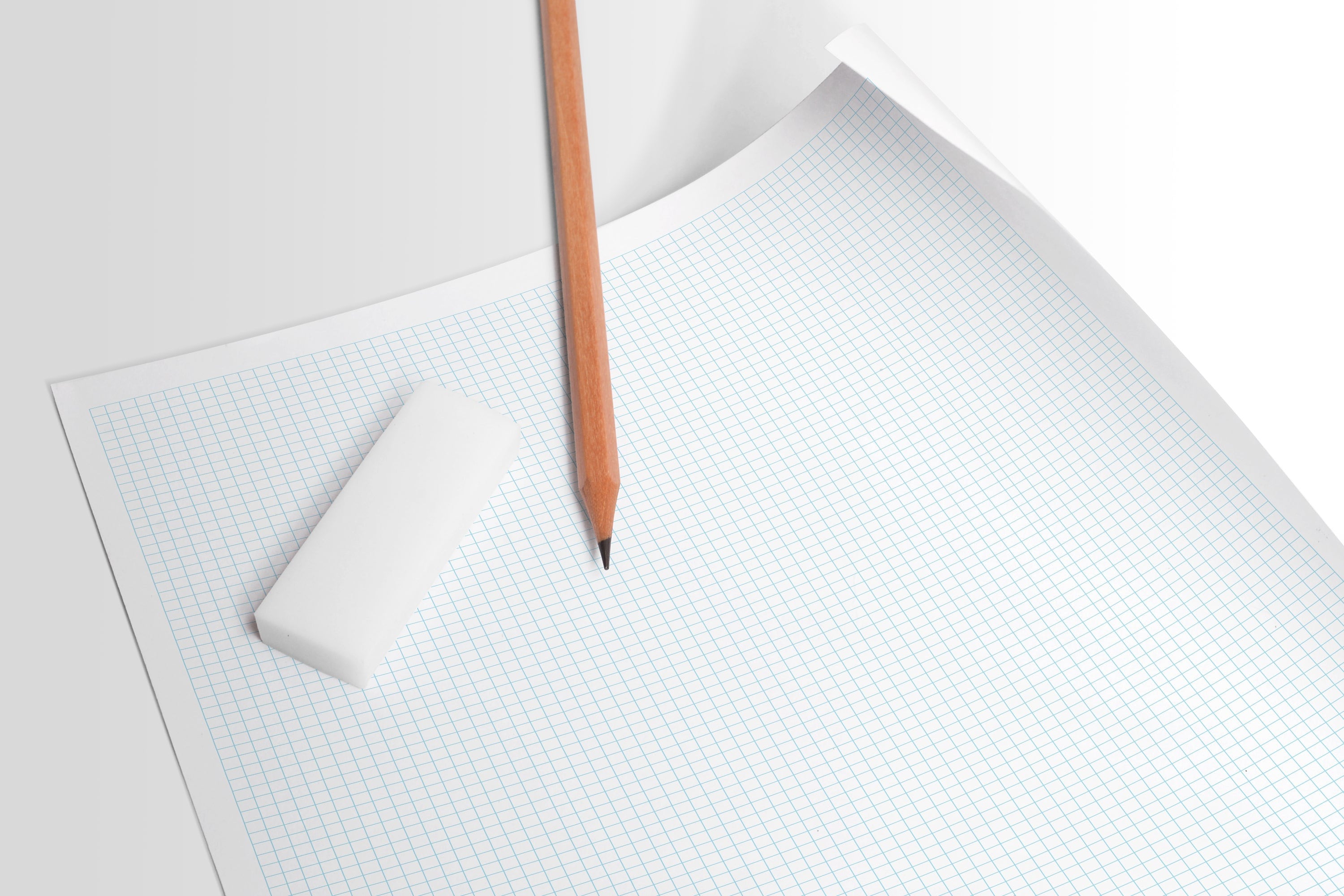 Grid Paper : 1/8" Box Grid. Multi-media Grid Paper for Pencil, Ink ...