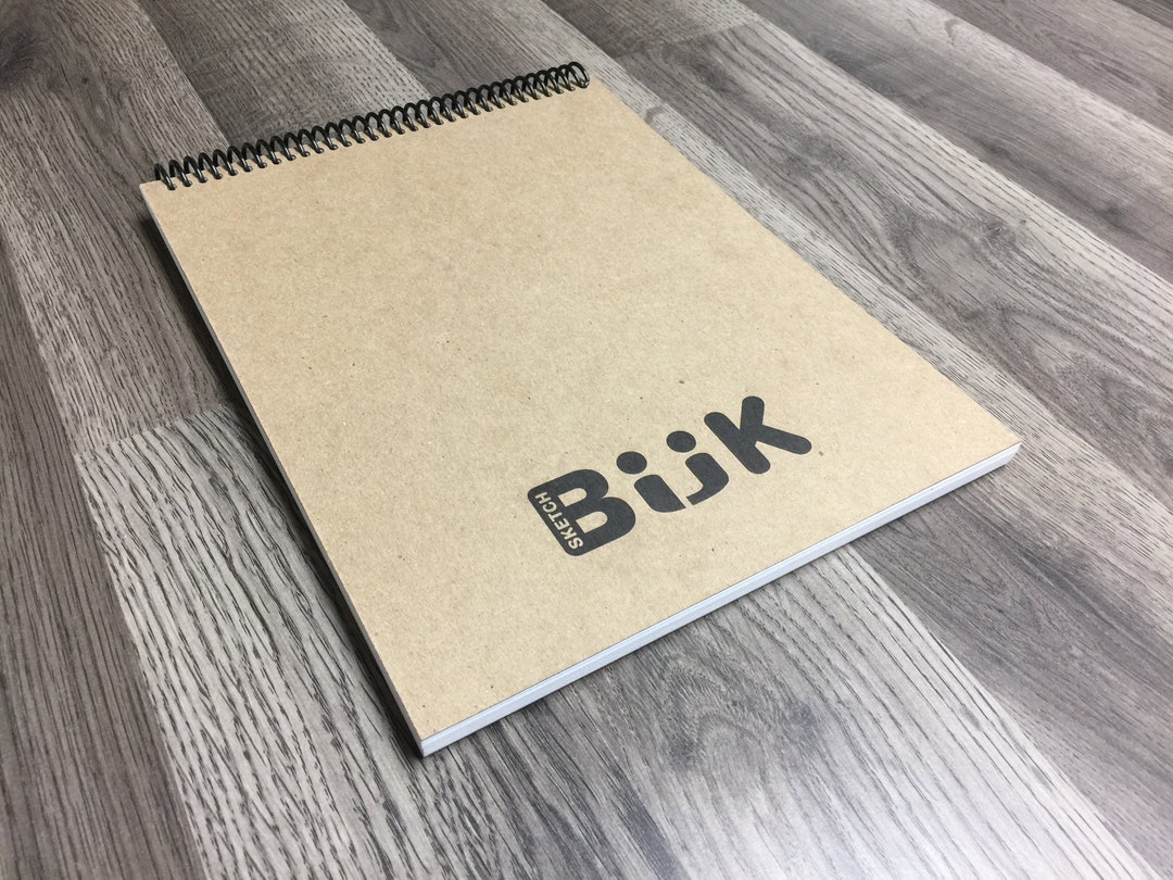 Sketch BUK Book. Spiral Bound Pad Style Sketchbook for Pencil, Ink ...