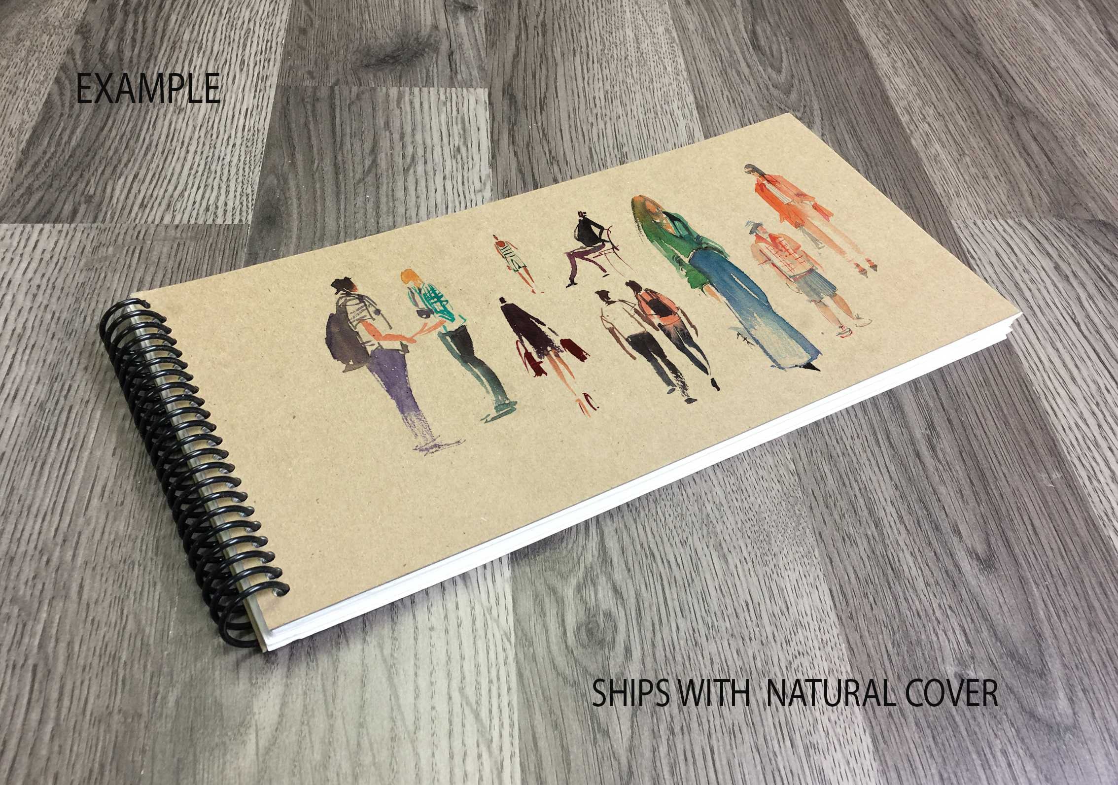 Spiral Bound Sketchbook. Multi-media Paper. Quick Sketch (6" X 12") SB ...