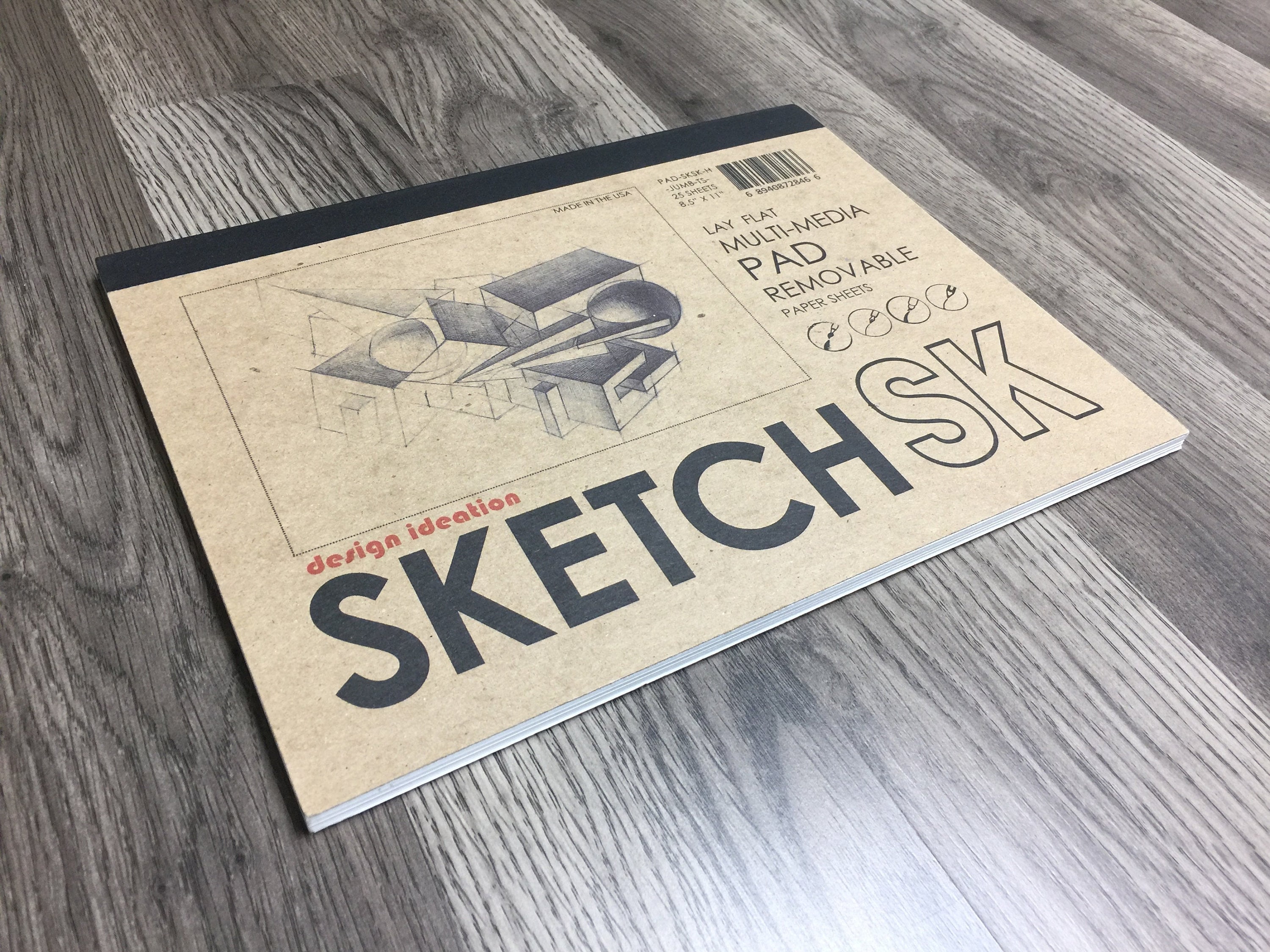 Design Ideation SKETCH PAD : Removable Sheet. Multi-media. 8.5 X 11 - Etsy
