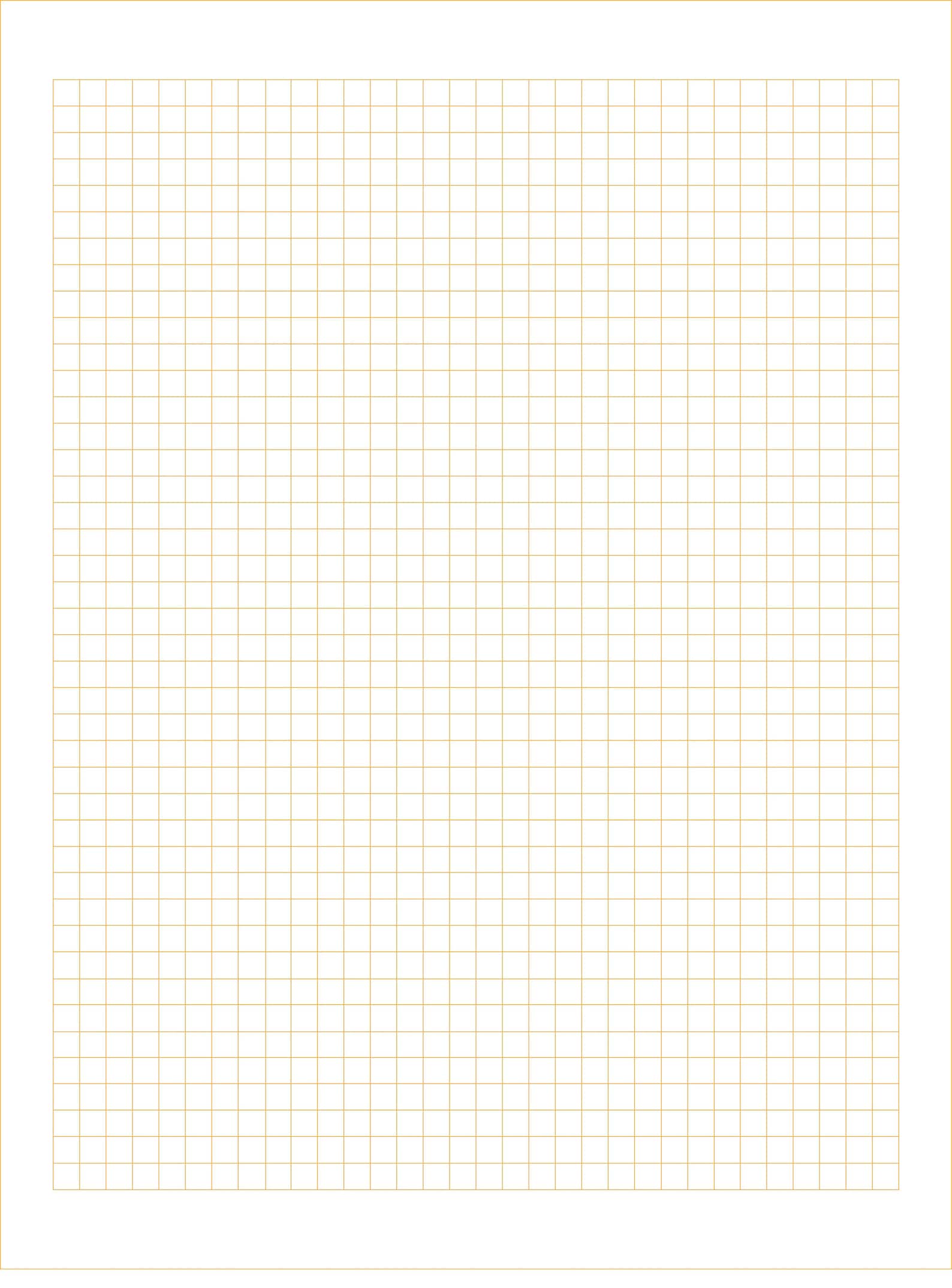 Grid Paper : 1/4" Box Grid. Multi-media Grid Paper for Pencil, Ink ...