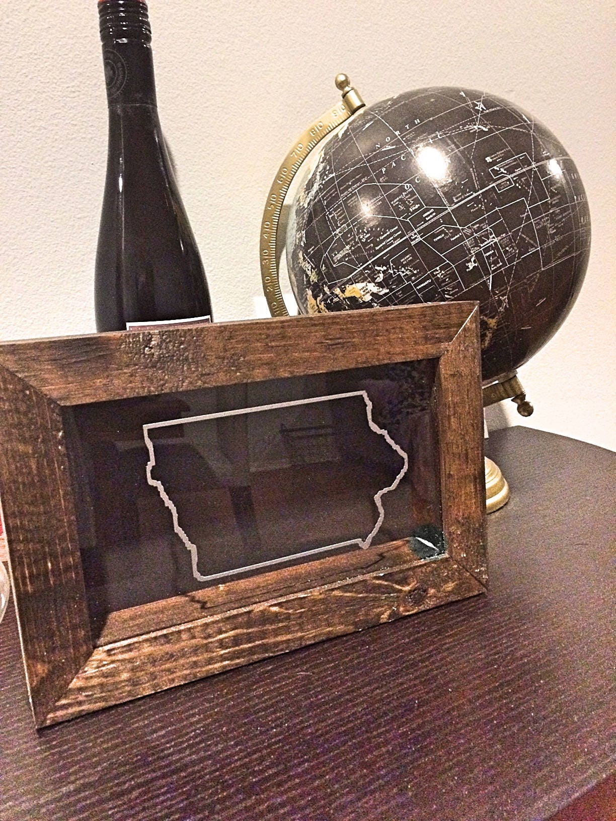 Customized Shadow Box, Choose Your State- State Outline Shadow Box ...