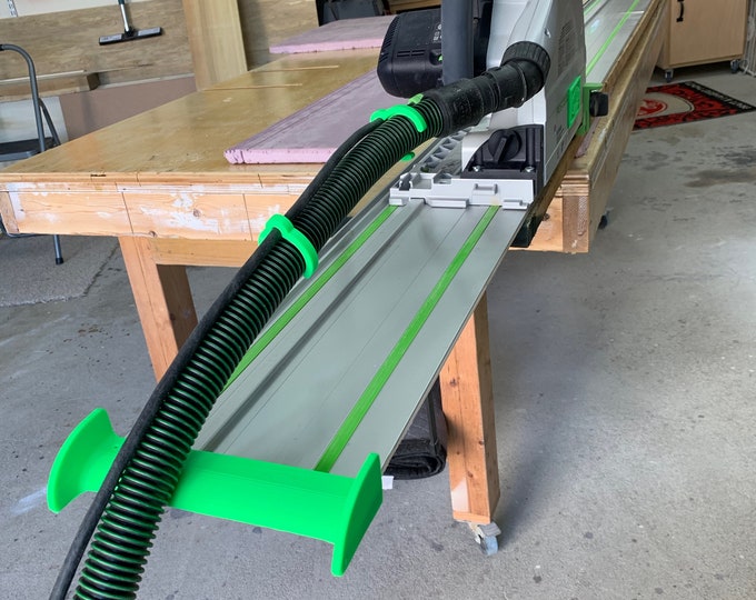 Festool Track Saw Guard Rail Package. Hose Clips, and Saw Dust Cover ...