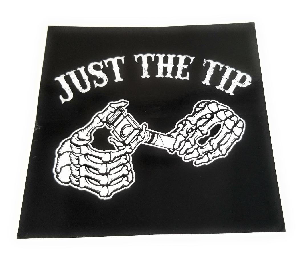 Just The Tip Sticker Etsy